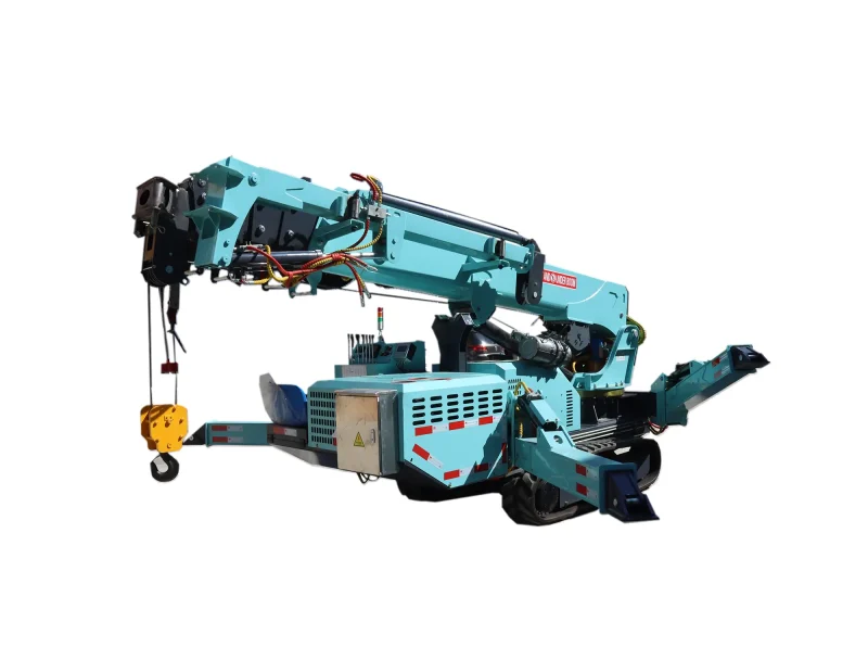 5 tons engine crane anti-overturning automatic alarm spider crane ...