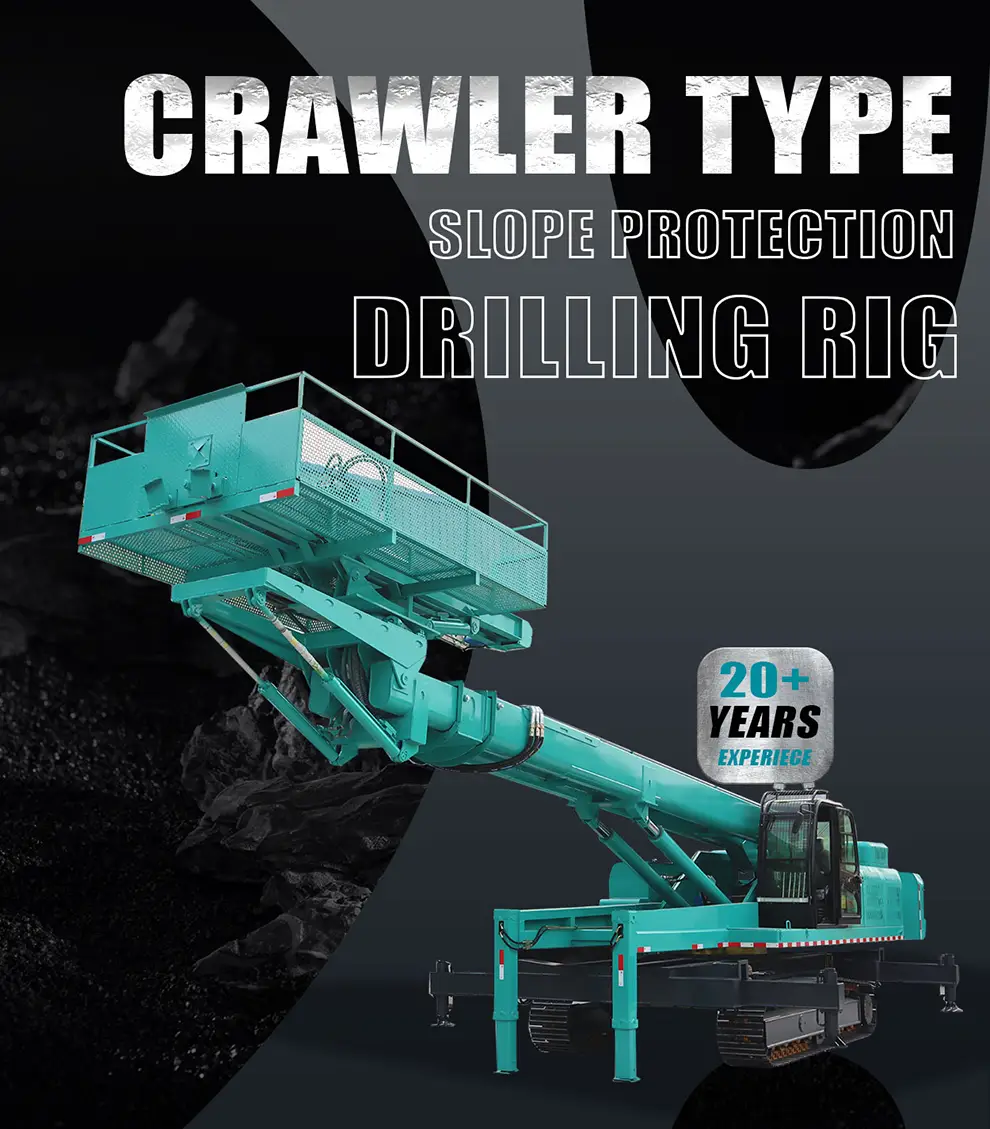 Highway slope reinforcement experts Slope anchor drilling rigs improve ...