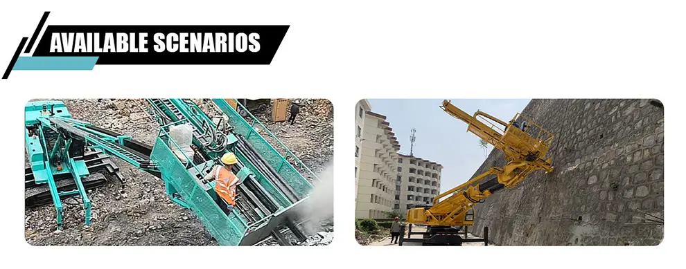 Slope protection anchor drilling rig professional slope protection ...