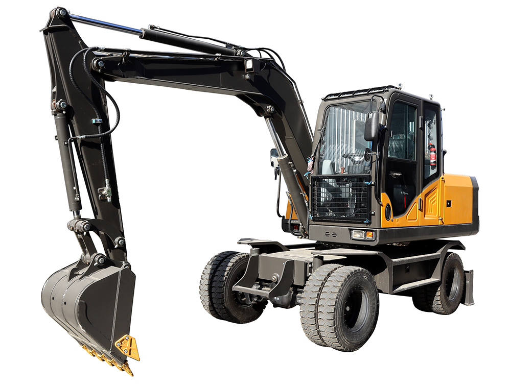 New EPA Small Wheel Excavator 7.5 Tons Euro 5 Kubota Engine - Mining ...