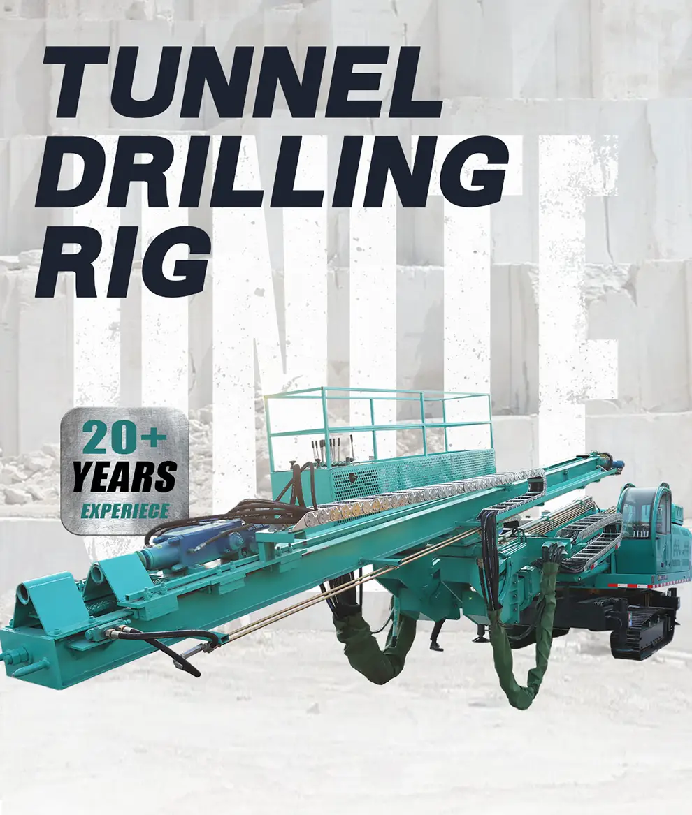 Tunnel drilling rigs are used for rock drilling in underground mine ...