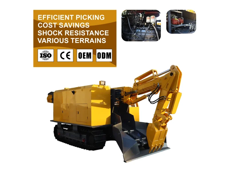 New Type Customized Crawler Mucking Loader for Tunneling and Coal Mine ...