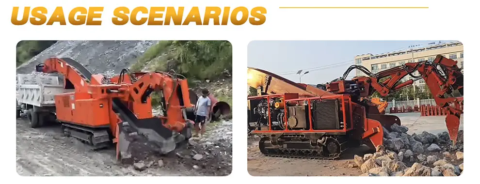 New Type Customized Crawler Mucking Loader for Tunneling and Coal Mine ...