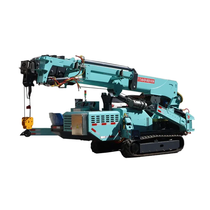 5 tons spider crane glass installation indoor construction - Mining ...